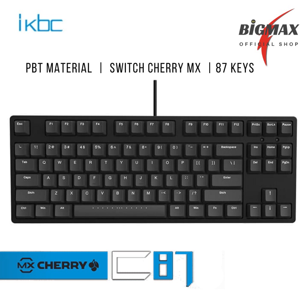 Teclado Mecânico Tkl IKBC C87 Typeman Para Jogos | Shopee Brasil