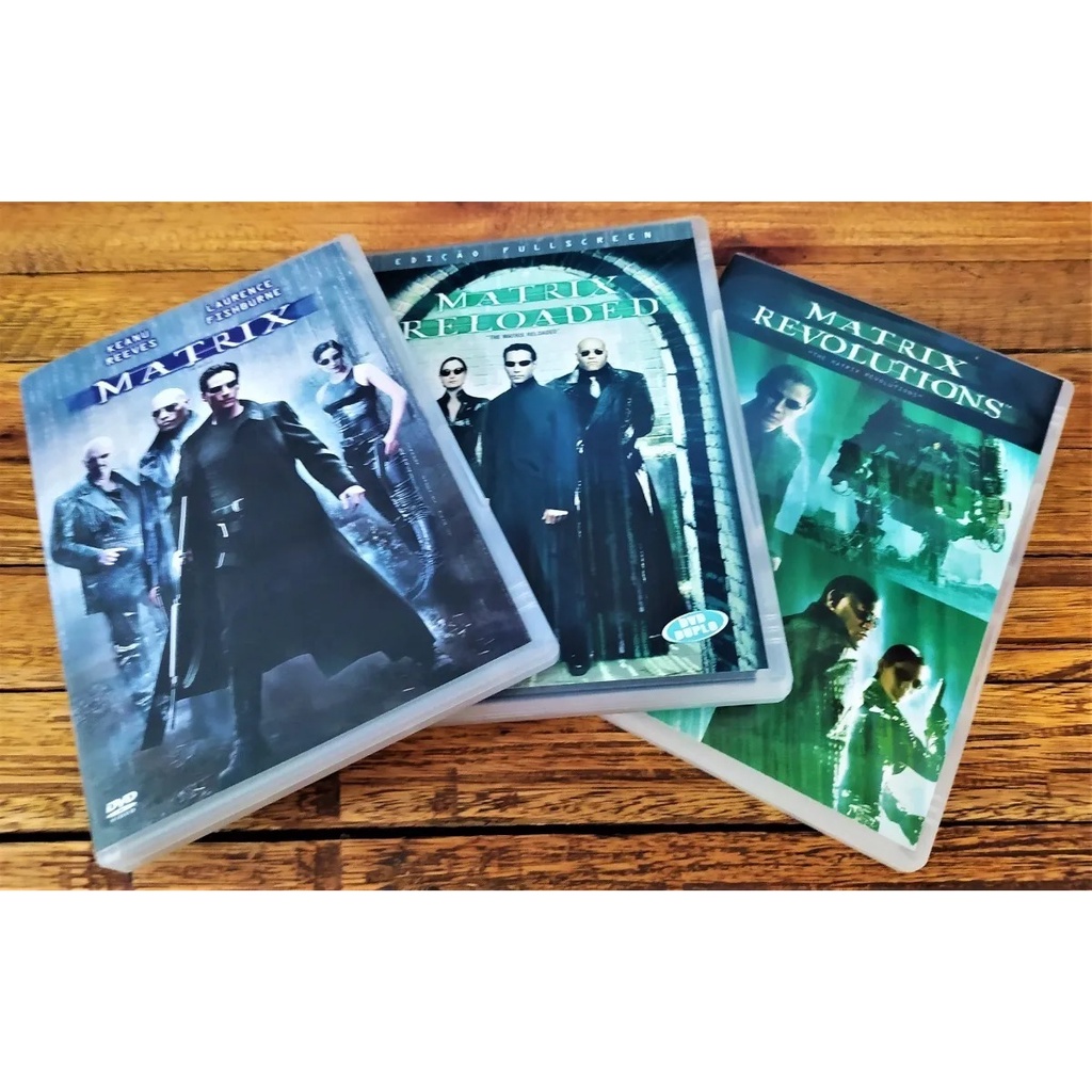 Matrix - Trilogia - Coleção - 4 Dvds - Original | Shopee Brasil