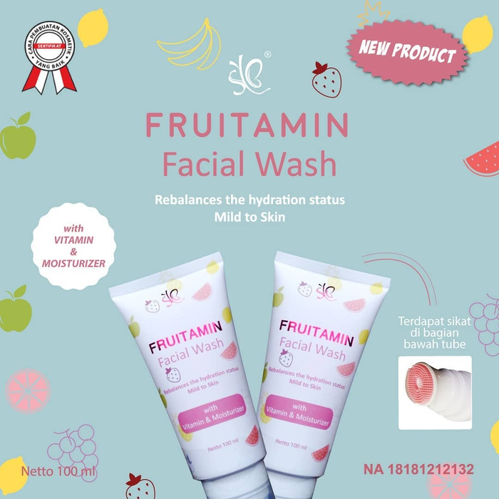 Syb - Body Wash Facial Frutas / Tratamento Facial Frutamin Syb | Shopee ...