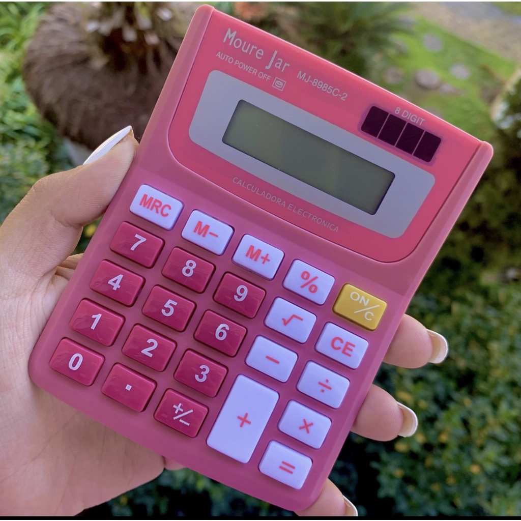 CALCULADORA ROSA | Shopee Brasil