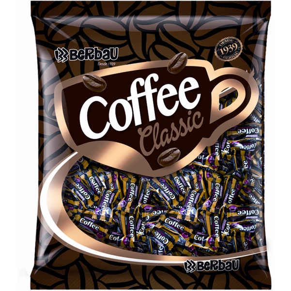 BALA COFFEE CLASSIC 500g - BERBAU | Shopee Brasil