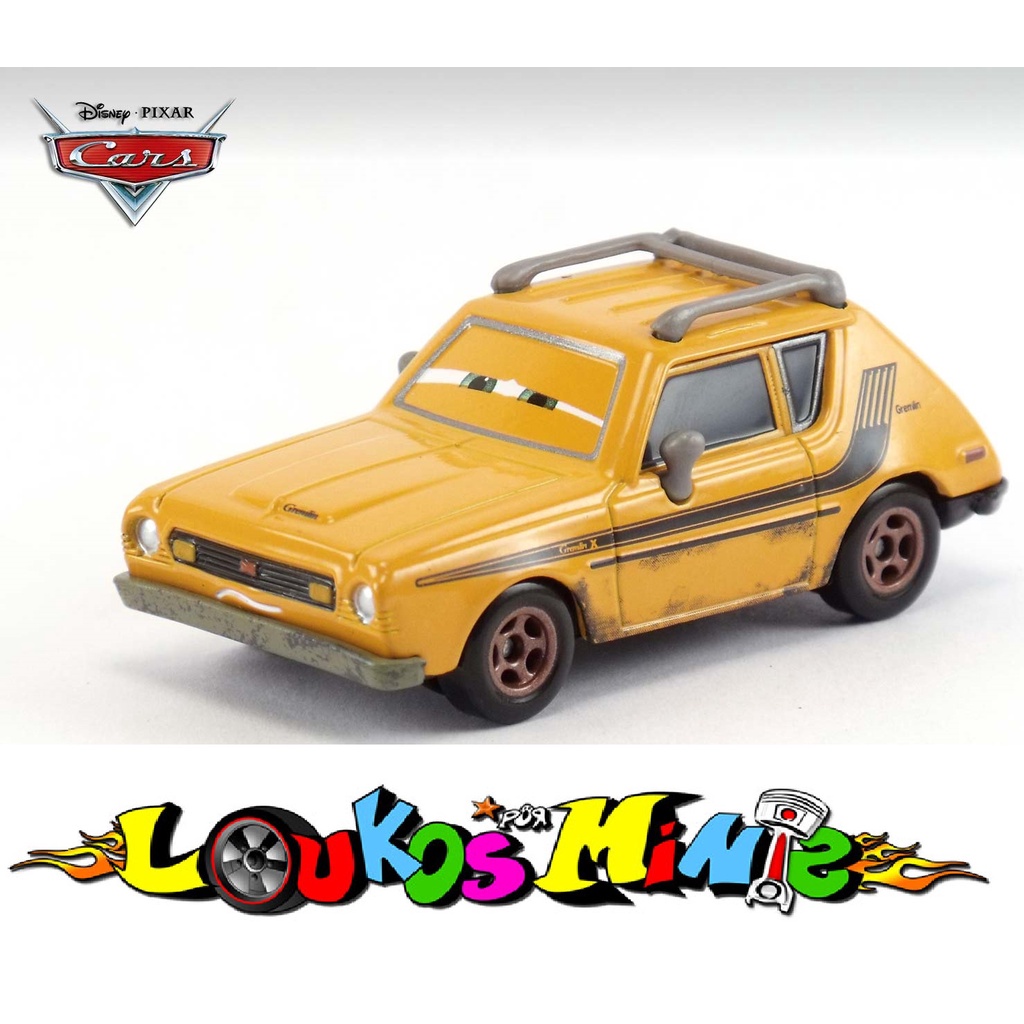 Disney Cars 2 Grem in Trouble Movie Moments SEM EMBALAGEM | Shopee Brasil