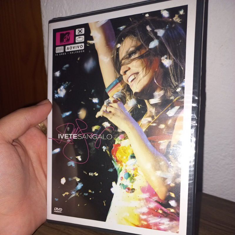 DVD MTV Ao Vivo Ivete Sangalo 10 Anos LACRADO | Shopee Brasil
