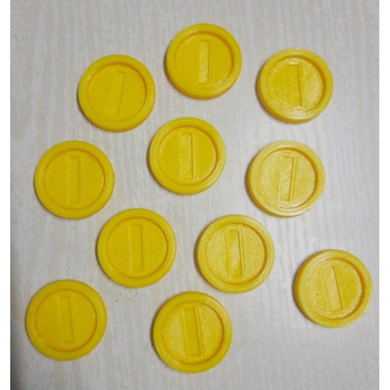 Moedas Super Mario (PRODUZIDO EM 3D) | Shopee Brasil