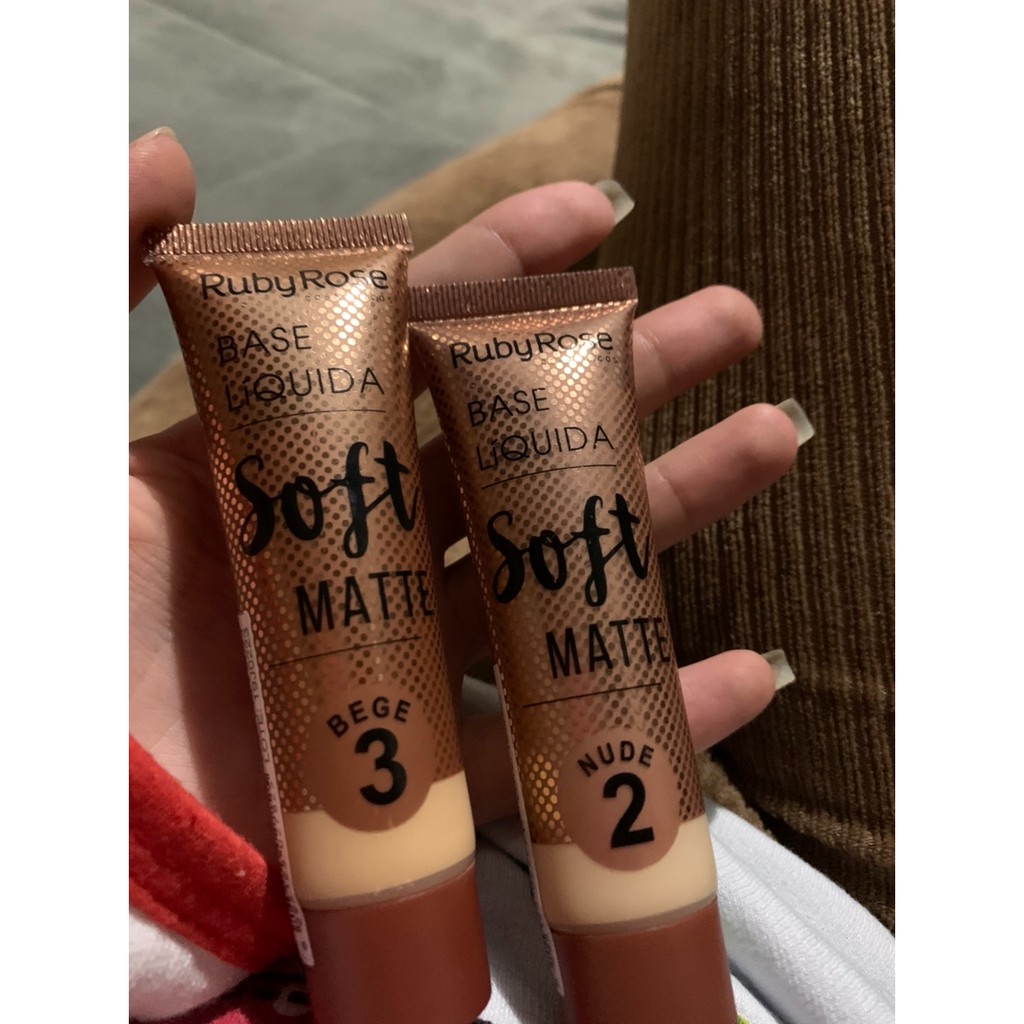 Base soft matte Ruby rose | Shopee Brasil