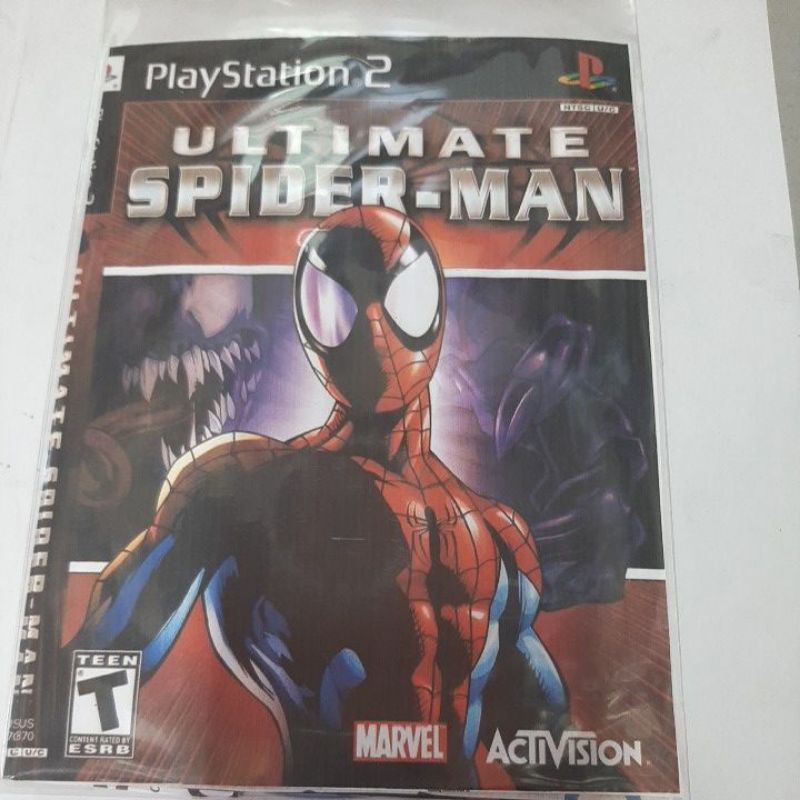 ps2 ultimate spider man varios titulos | Shopee Brasil