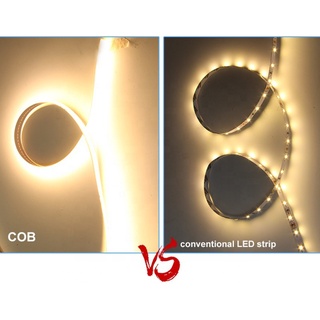 Fita Led Cob 3000k 4000K 6000K 5mts 8mm 320leds/m 12v Ip20 | Shopee Brasil