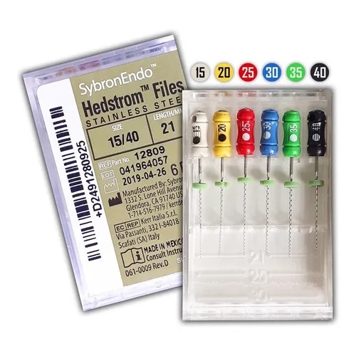 Lima Hedstrom Files 21mm Endodôntica Kavo Kerr - Nº 15/40 | Shopee Brasil