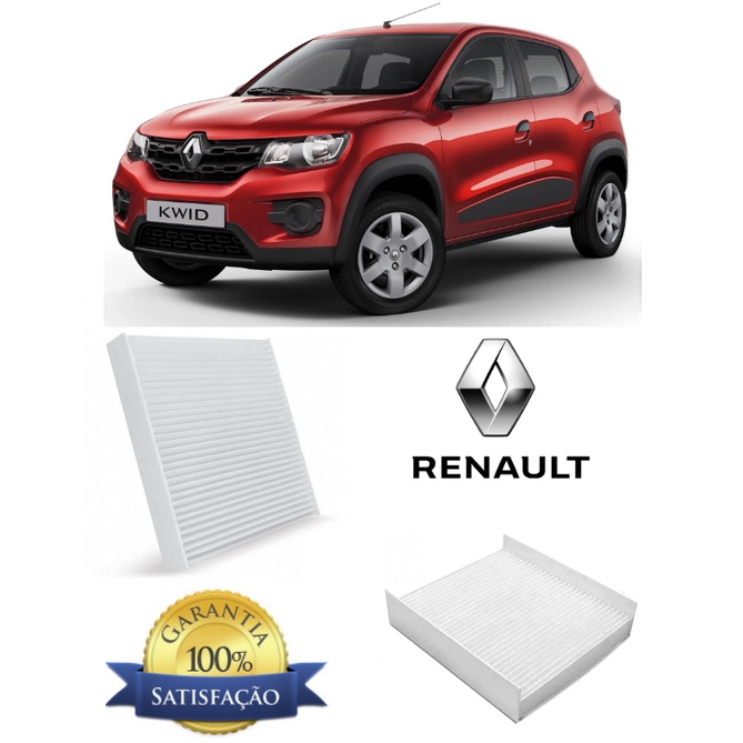 FILTRO DE CABINE AR CONDICIONADO RENAULT KWID | Shopee Brasil
