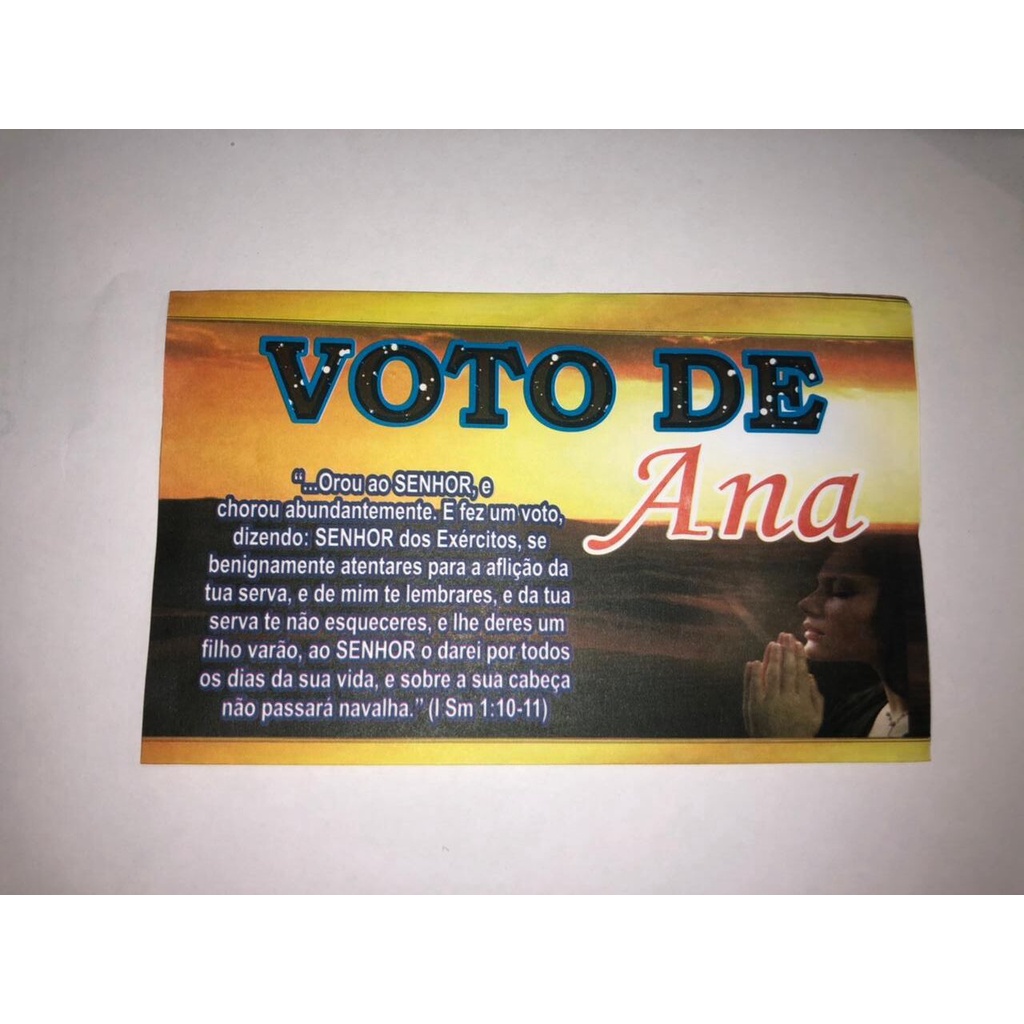 Envelope Colado Voto de ana (cento) | Shopee Brasil