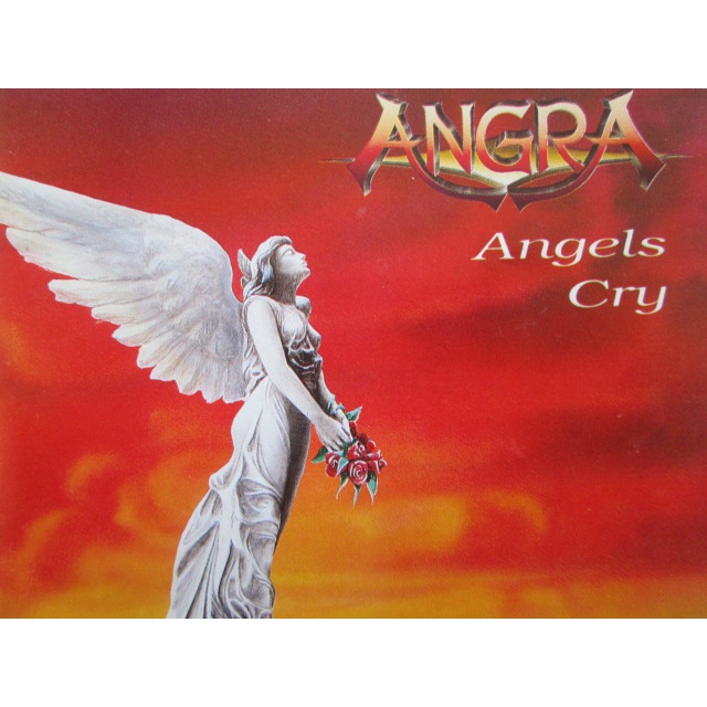 CD - ANGRA / Angels Cry / Rock Metal / Com encarte de 16 paginas / Midia Exelente Nova ...