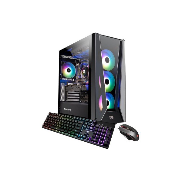 iBUYPOWER Trace 5 MR Black Gaming Desktop Intel i7-12700KF 16GB RAM 1TB ...
