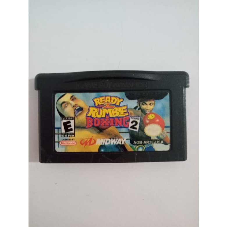 Ready 2 Rumble Boxing Round 2 Gba Gameboy Paralelo | Shopee Brasil
