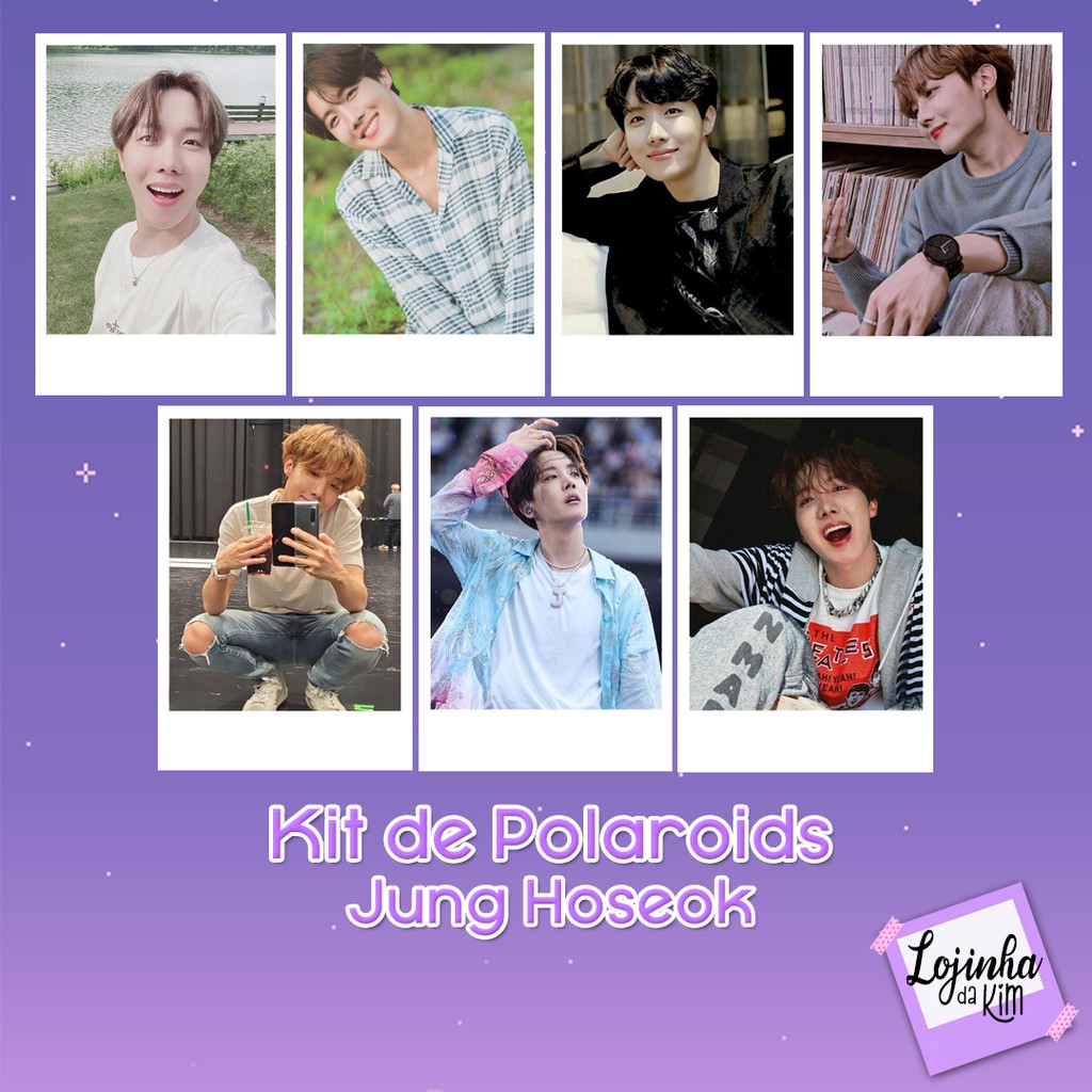 Kit KPOP Polaroids J-Hope BTS | Shopee Brasil
