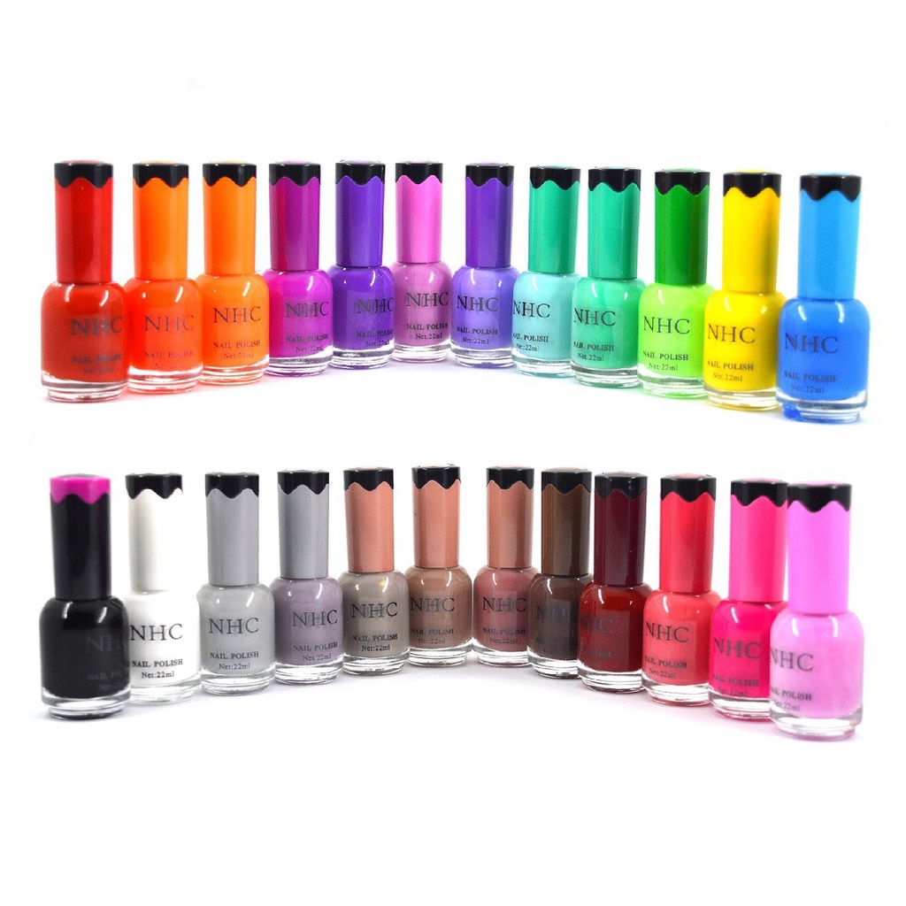 Kit C/6 Esmaltes Cremoso Nhc Cores Secagem Rápida 22 ml | Shopee Brasil