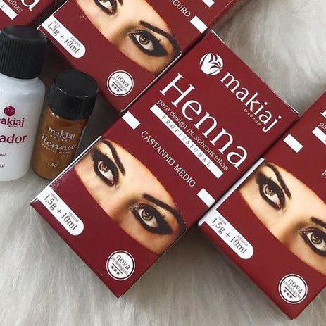 Henna Rena Makiaj Para Disigner De Sobrancelhas Alta Fixação e ...
