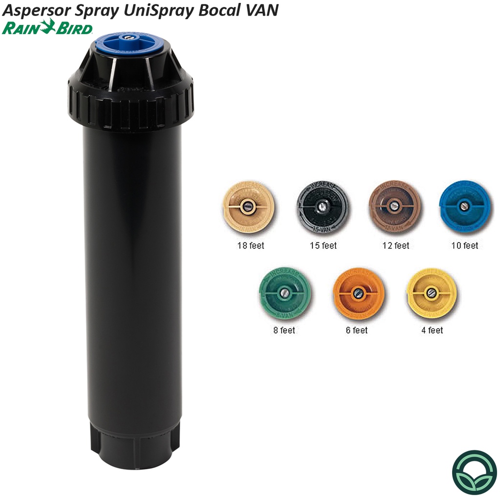 Aspersor Spray Uni-spray Rain Bird com bocal VAN (Escamoteável ...