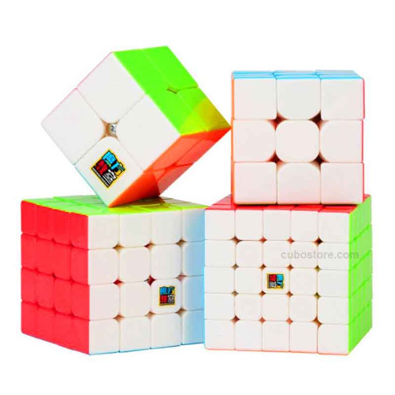 Box Cubo Mágico Profissional Moyu 2x2 3x3 4x4 5x5 Colorido | Shopee Brasil