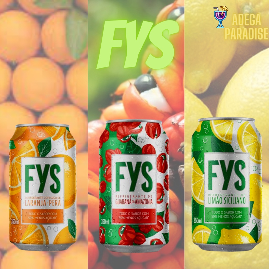 Refrigerante FLY Lata 350ml (ESCOLHA SEU SABOR) | Shopee Brasil