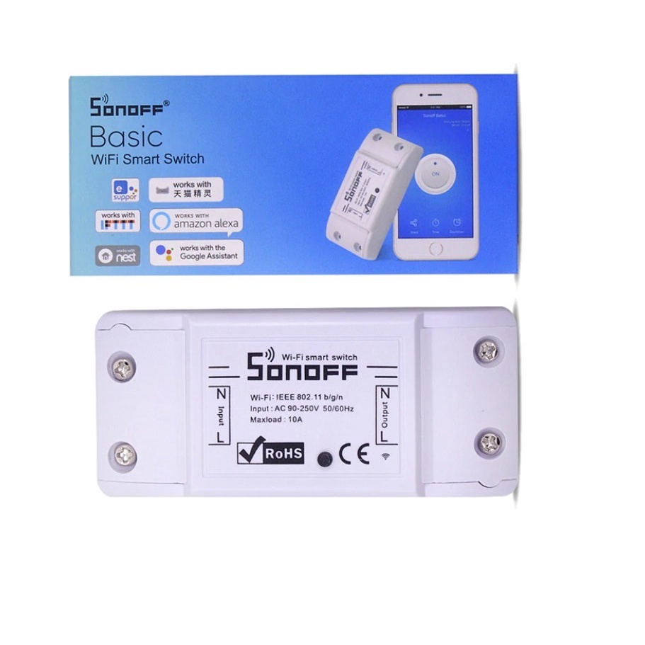 Interruptor Sonoff Basic R2 Wi-fi - Automacao Residencial | Shopee Brasil