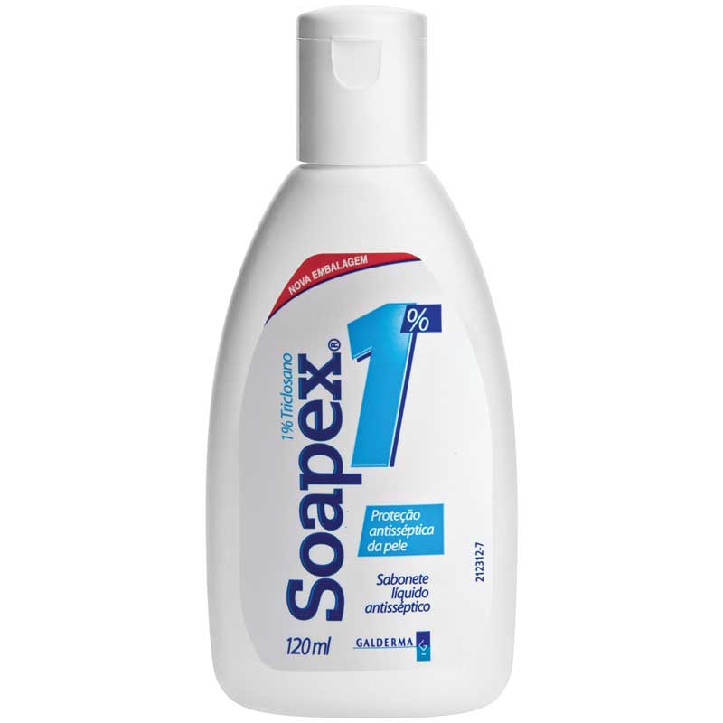 Sabonete Soapex 1% Líquido 120ml | Shopee Brasil