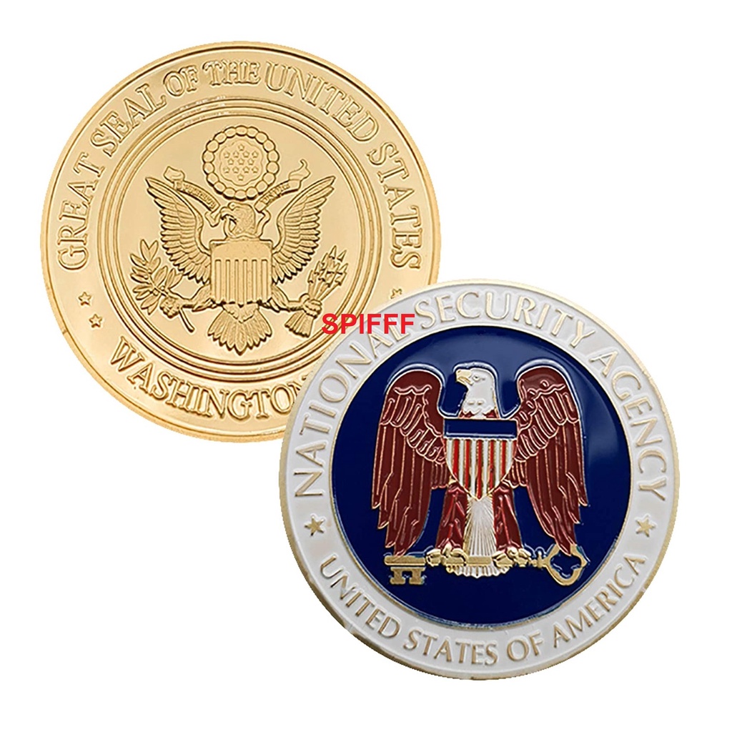 Medalha Fantasia NSA National Security Agency – Agência de Segurança ...