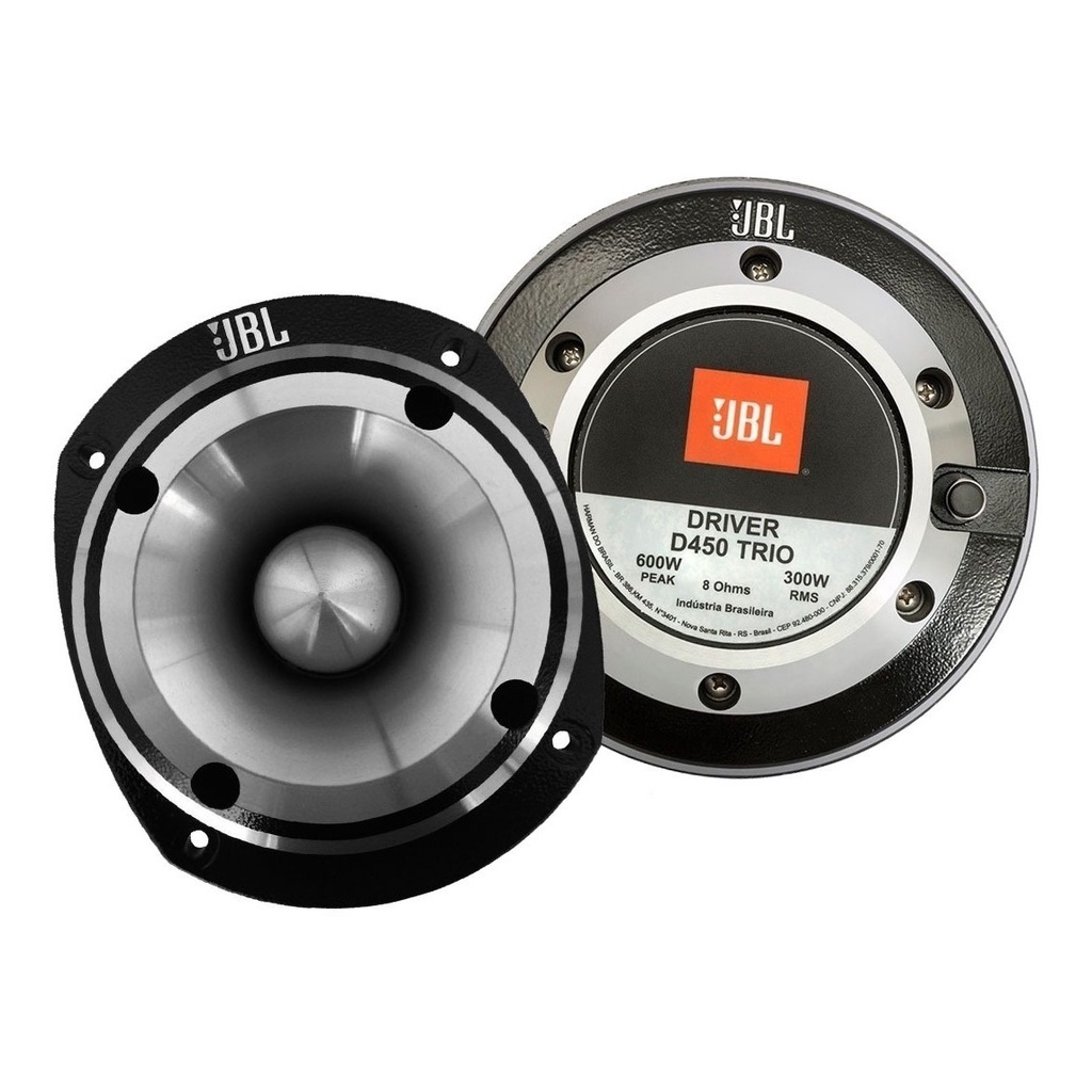Kit Driver JBL D450 Trio 300 Watts Rms + Super Tweeter ST450 Trio 300 ...