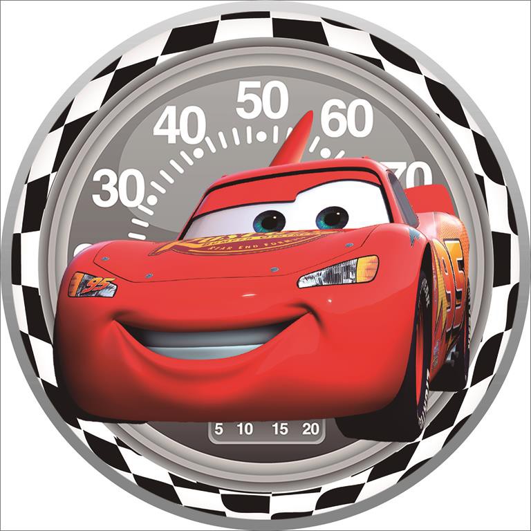 Painel Redondo Festa Decoração Infantil Sublimado Carros Relampago ...