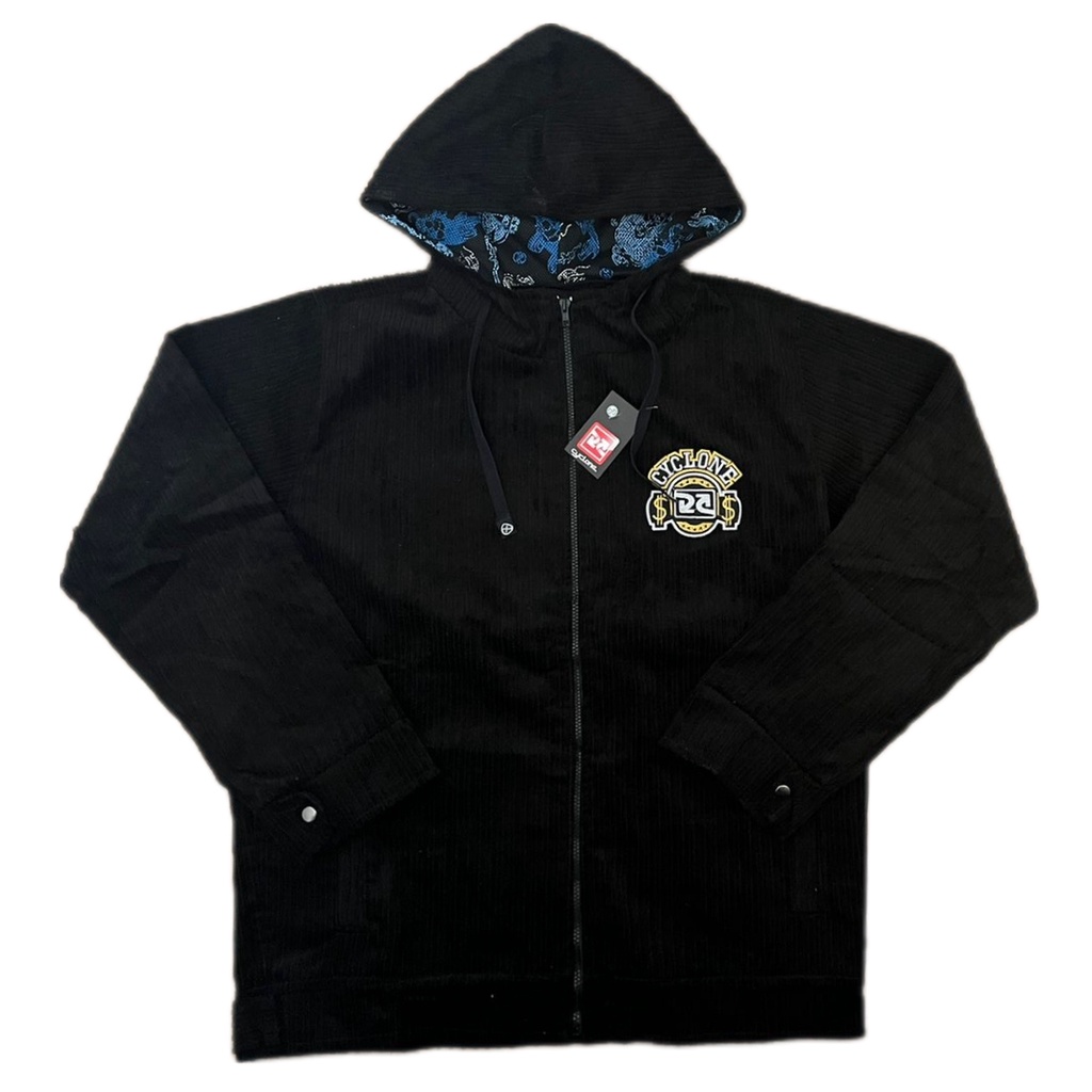 Jaqueta de Veludo Cyclone | Shopee Brasil