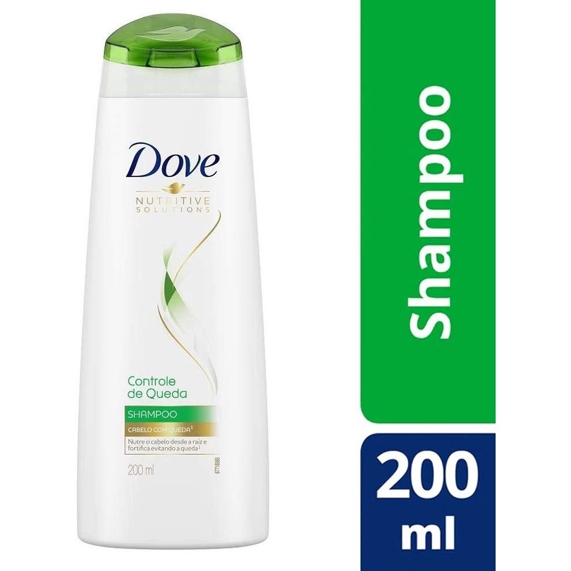 Shampoo Dove Damage Therapy Controle De Queda 200ml | Shopee Brasil