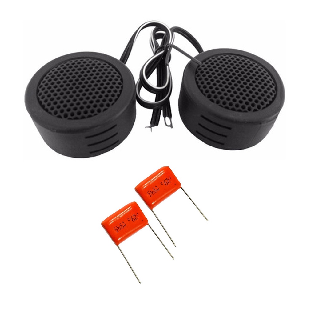 Mini Tweeter Permak 160w Porta Coluna 4 Ohms Tweter 80w Rms + 2 ...