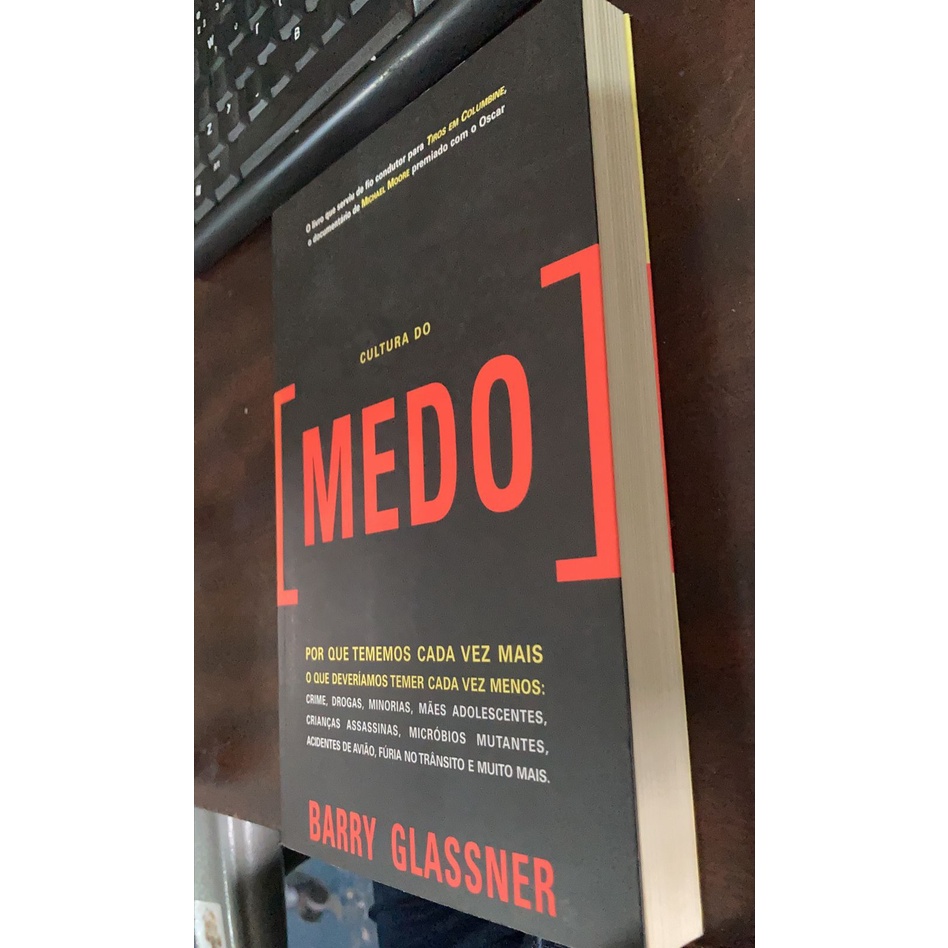 Livro: Cultura do Medo - Barry Glassner | Shopee Brasil