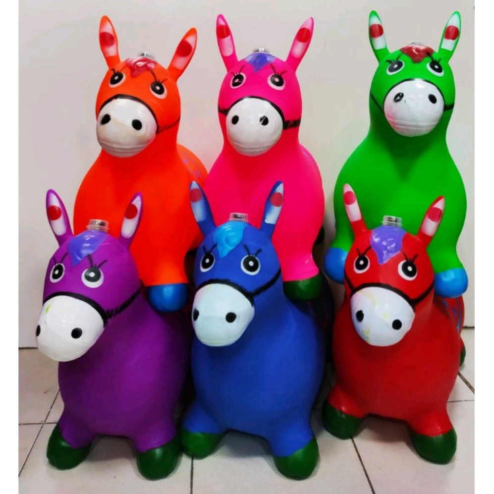 Cavalinho Upa Upa Musical Inflável | Shopee Brasil