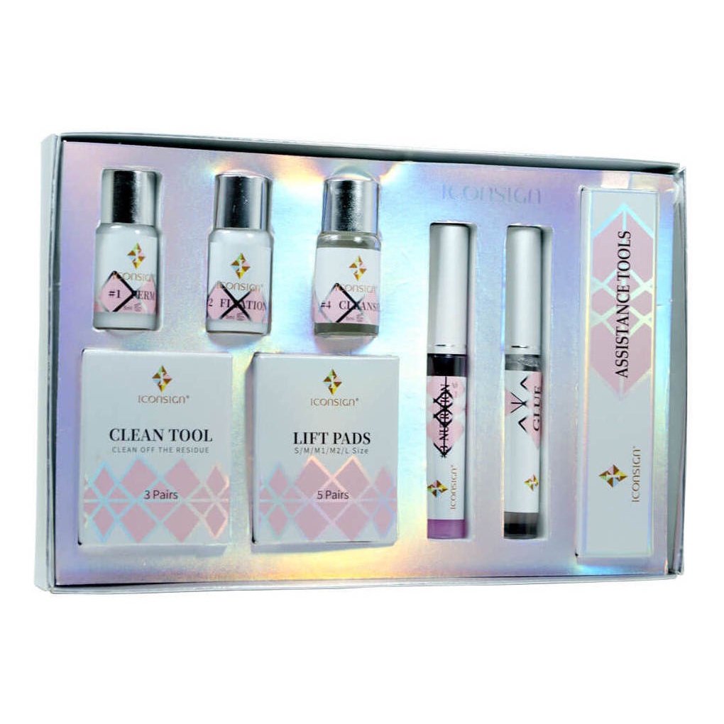 Kit Lash Lifting Iconsign Nova Versão Rosa Original | Shopee Brasil