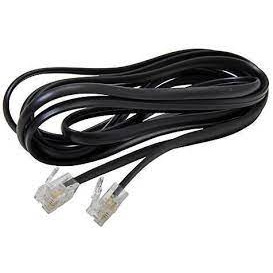 cabo telefone montado rj11 com 2 , 3 , 5 , 10 , 20 metros | Shopee Brasil