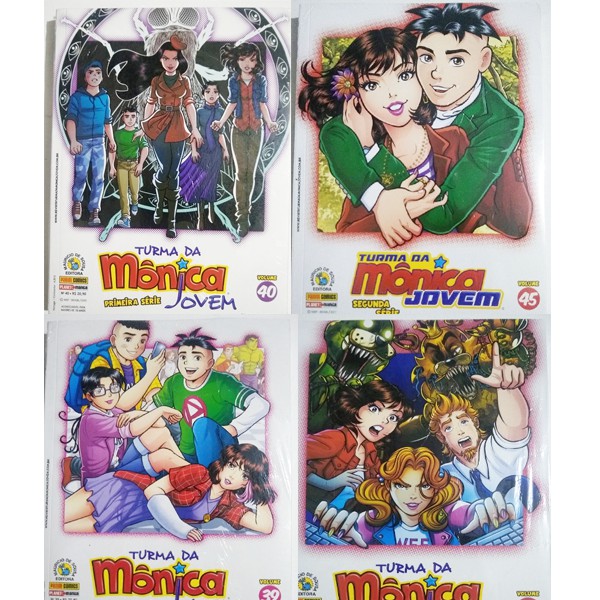 Turma Da Mônica Jovem Volumes 1ª Série Editora Panini Pronta