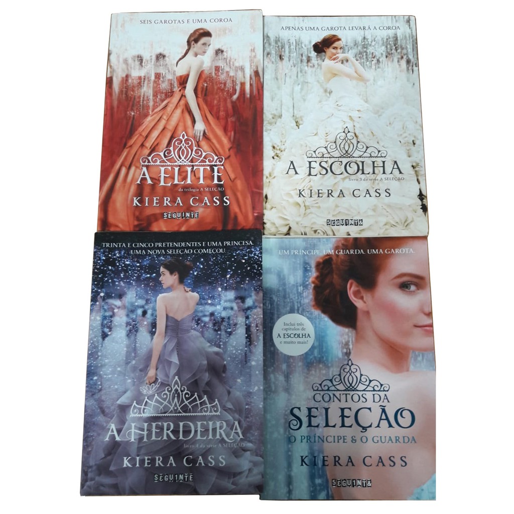 Livro Kiera Cass A Seleção A Elite A Escolha A Herdeira E O