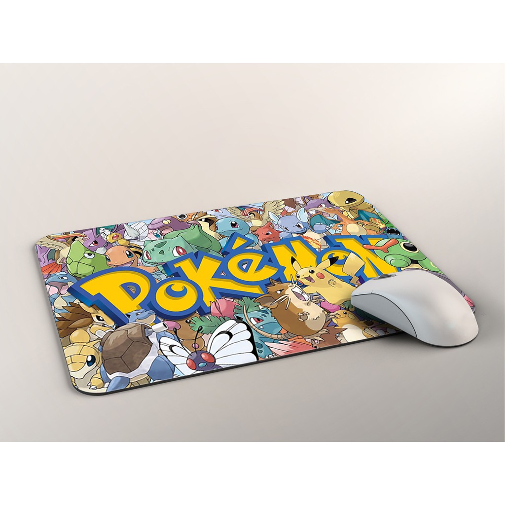 Mouse Pad Pokémon #11 | Shopee Brasil