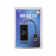 MINI HUB USB 2.0 4 PORTAS SLIM 480MBPS KNUP KP-T109 PRETO | Shopee Brasil