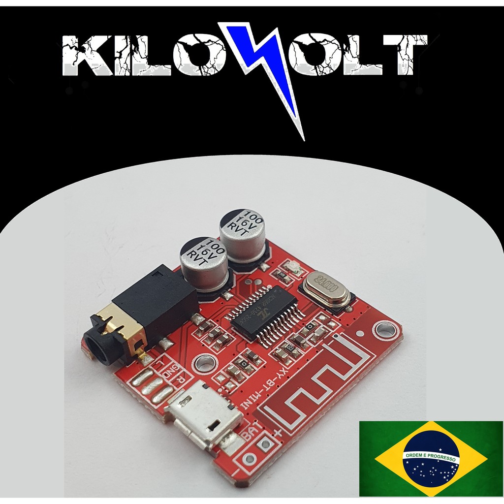 Placa Receptor De Áudio Bluetooth 5.0 placa de som bluetooth ...