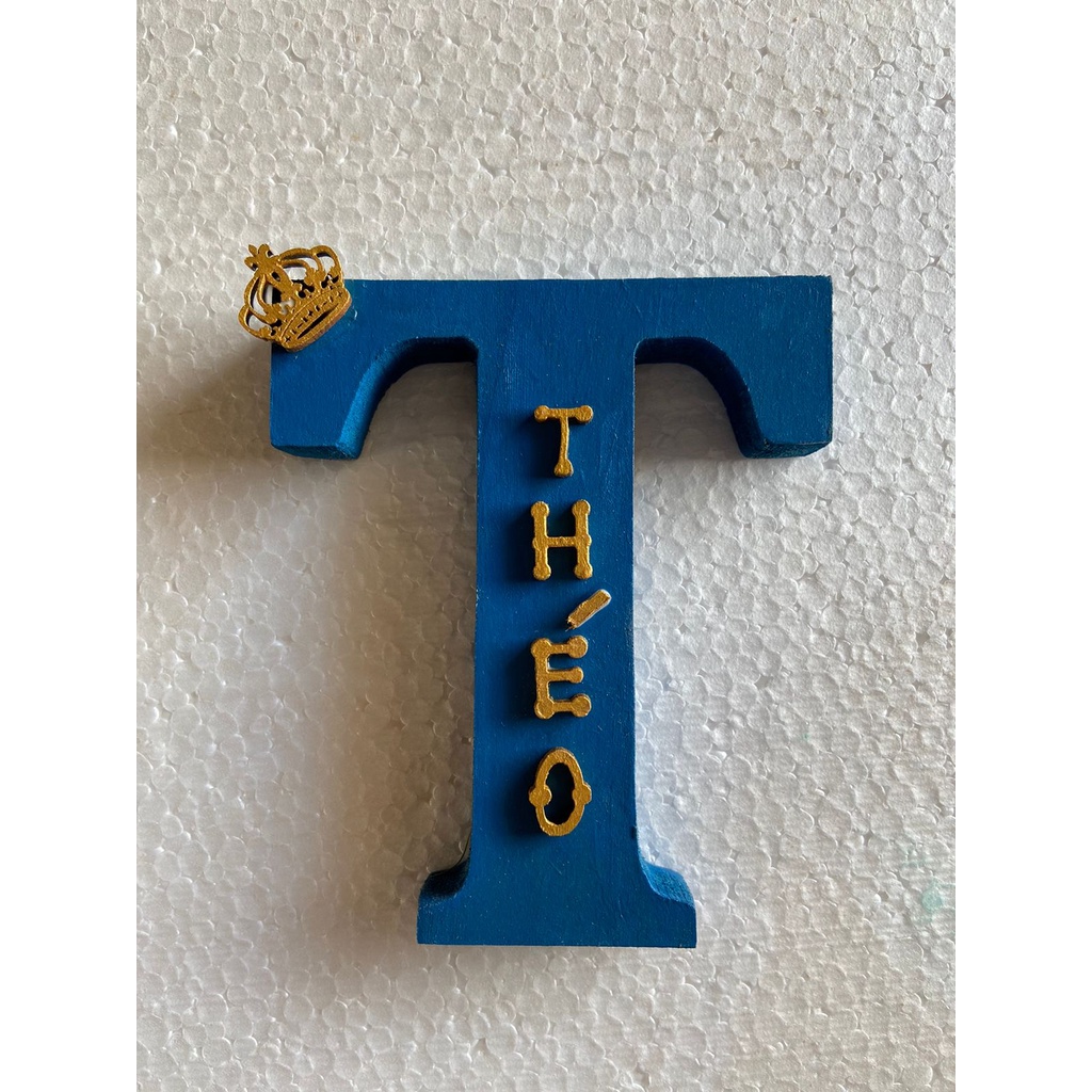 letra decorada em MDF | Shopee Brasil