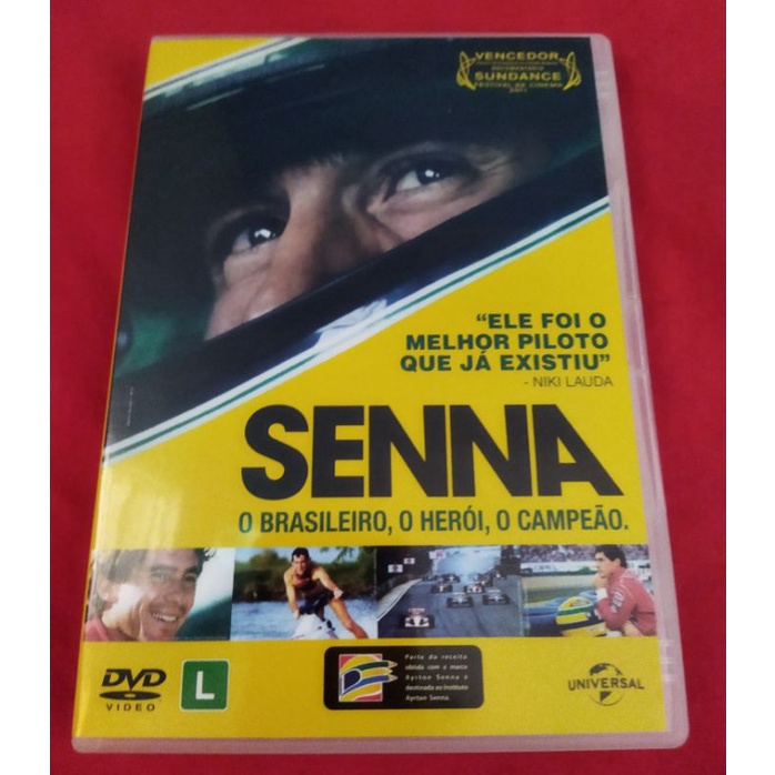 Dvd- Documentário Senna novo | Shopee Brasil