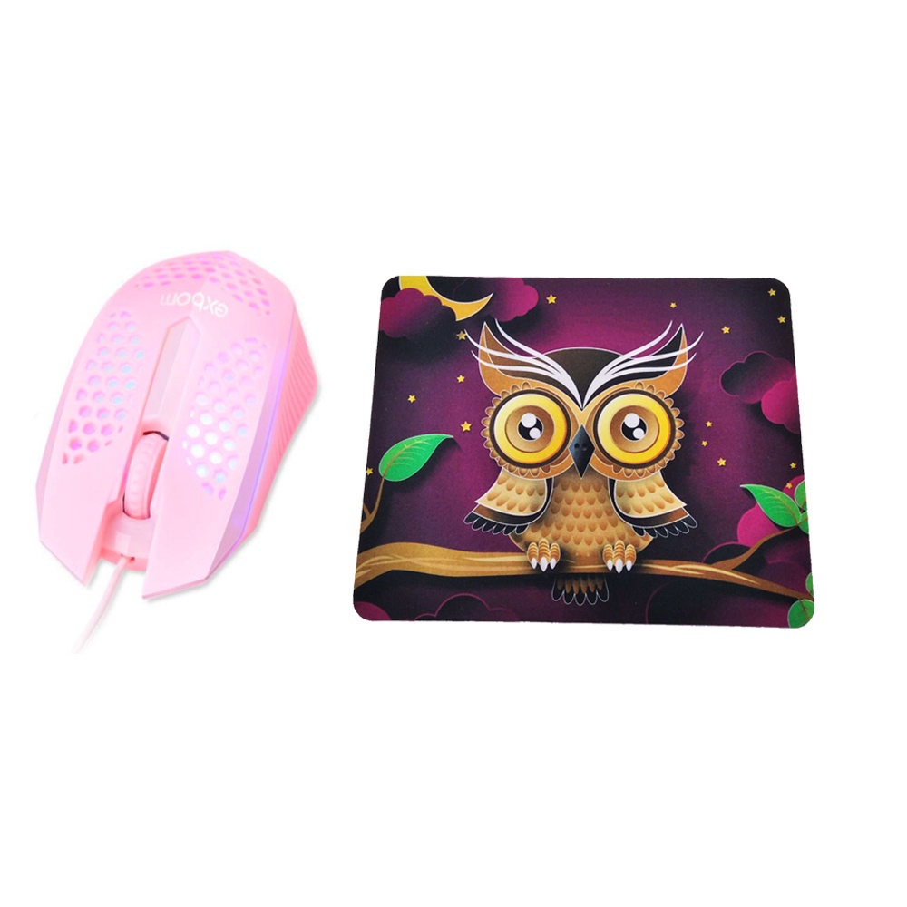 Kit Gamer Rosa Mouse e Mousepad | Shopee Brasil