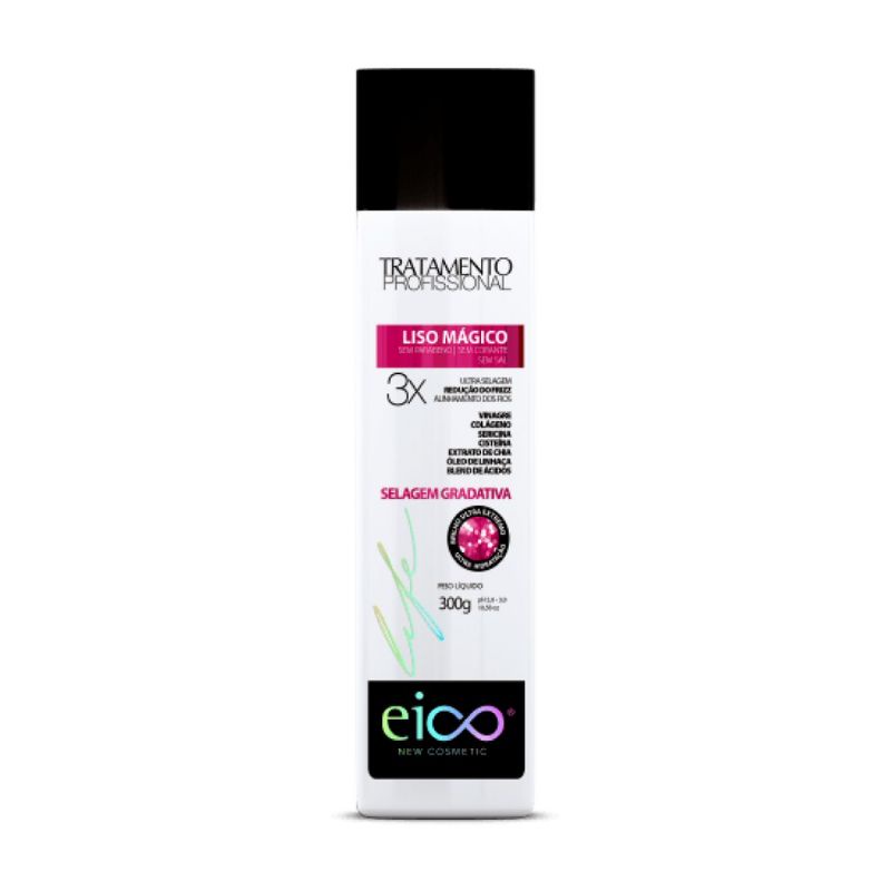 Selagem Gradativa Liso Mágico Eico 300ml | Shopee Brasil