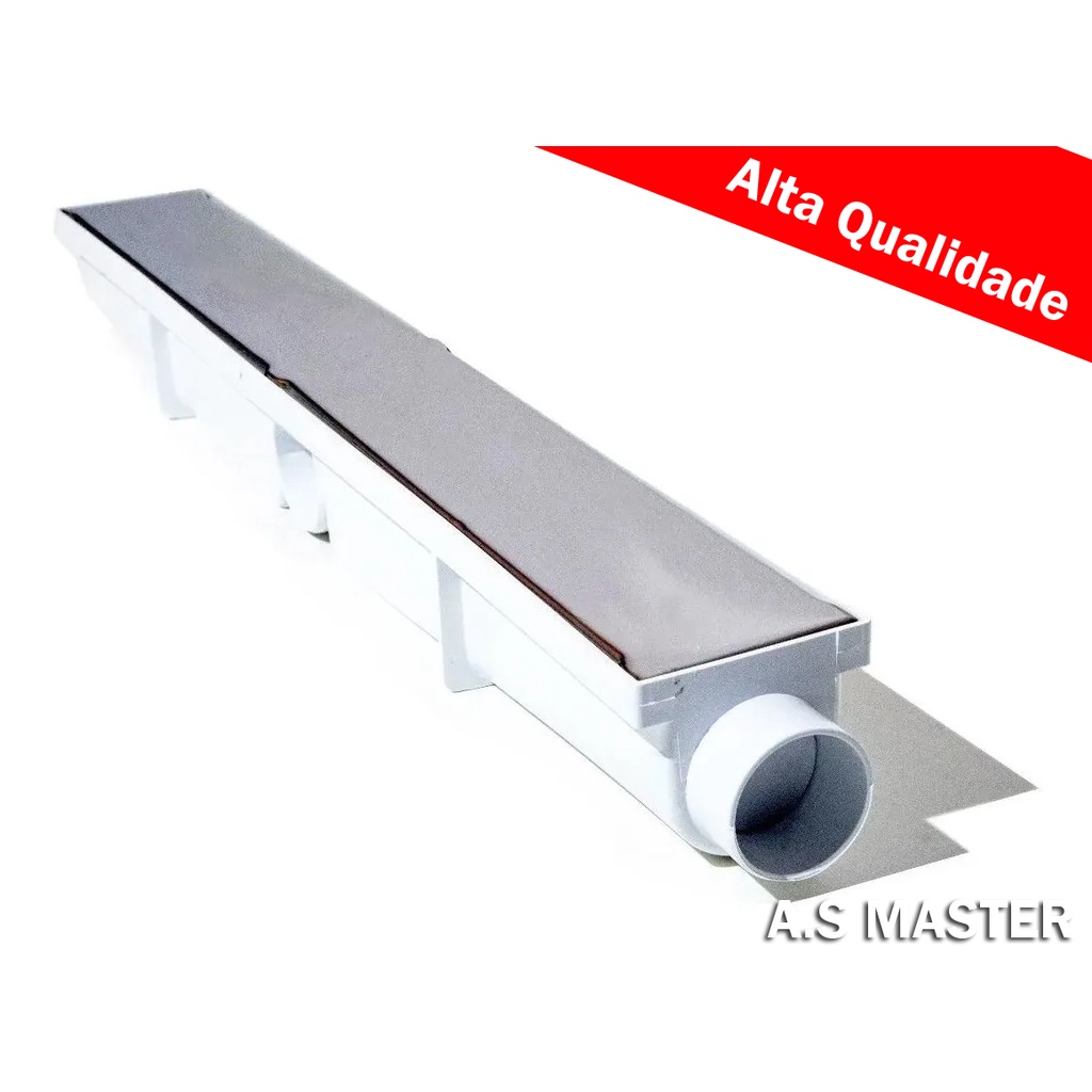 Ralo Oculto Linear 6x50 Em Inox Com Caixa Coletora - Alta qualidade ...