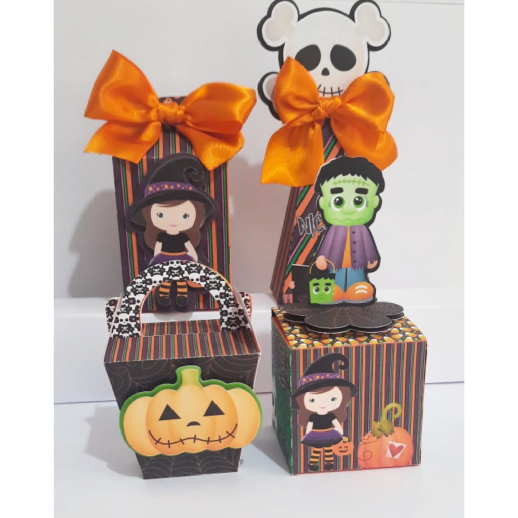 Kit Festa Personalizado Halloween | Shopee Brasil