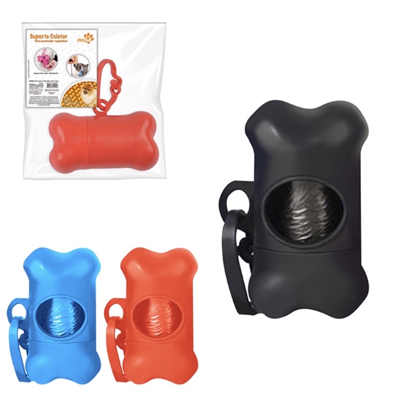 Porta Saquinho Cata Caca Coco Cachorro Cães e Gatos | Shopee Brasil