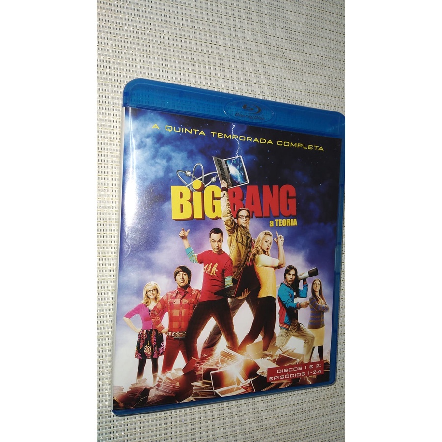 Blu-ray - Big Bang - A Teoria - 5ª Temporada ( 7968 ) | Shopee Brasil