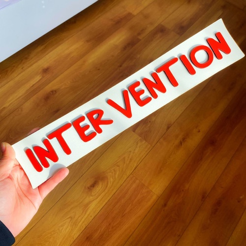 Quadro How i met your mother Intervention HIMYM Alto relevo Placa ...