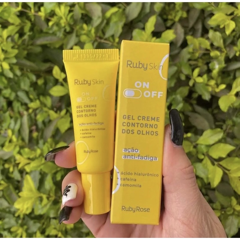 GEL CREME CONTORNO DOS OLHOS RUBY ROSE | Shopee Brasil